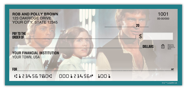 Star Wars Personal Checks | SuperValue Checks