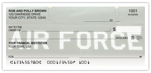 Air Force Personal Checks | SuperValue Checks
