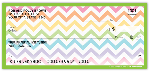 Artistic Patterns Personal Checks | SuperValue Checks