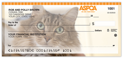 ASPCA Cats Personal Checks | SuperValue Checks