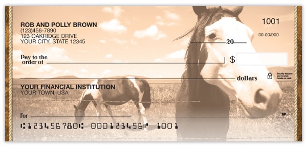 Horse Country Personal Checks | SuperValue Checks