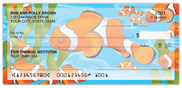 Exotic Fish Personal Checks | SuperValue Checks
