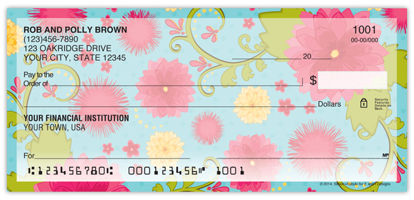 Artistic Patterns Personal Checks | SuperValue Checks