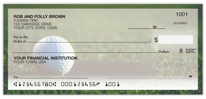 Golf Personal Checks | SuperValue Checks