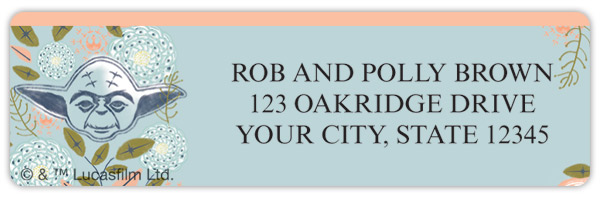 Star Wars Address Labels