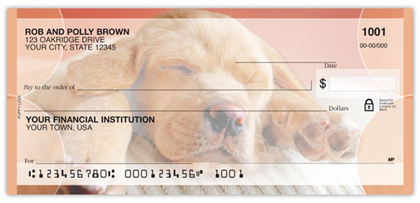 Puppy Love Personal Checks | SuperValue Checks