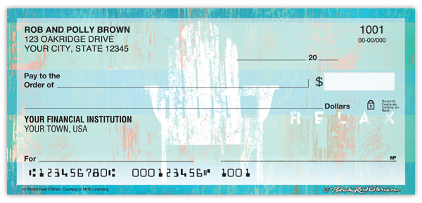 Beachy Stripes Personal Checks | SuperValue Checks