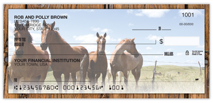 Wild West Personal Checks | SuperValue Checks