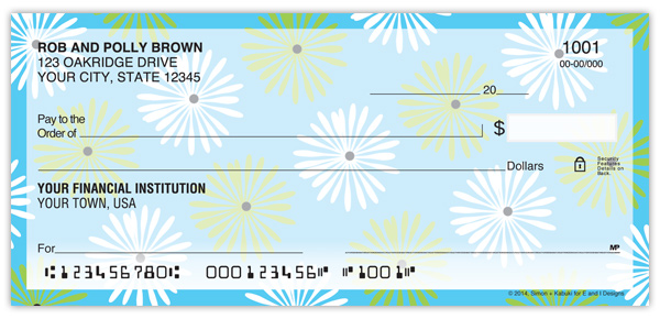 Pattern Perfect Personal Checks | SuperValue Checks
