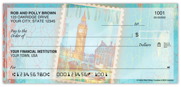 European Vacation Personal Checks | SuperValue Checks