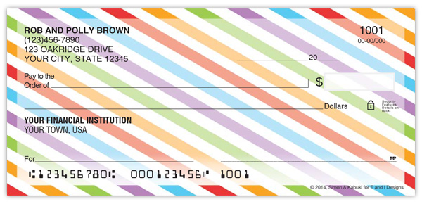 Bright Pop Checks - SuperValue Checks