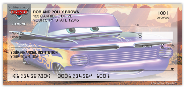 Disney/Pixar Cars Personal Checks | SuperValue Checks
