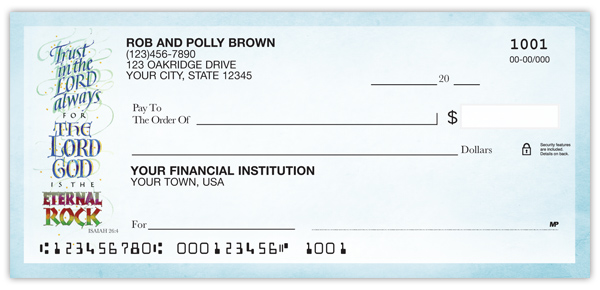 For God Personal Checks | SuperValue Checks