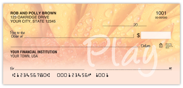 Inspirational Daisies Personal Checks | SuperValue Checks