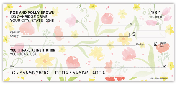 Seasonal Blooms Personal Checks | SuperValue Checks