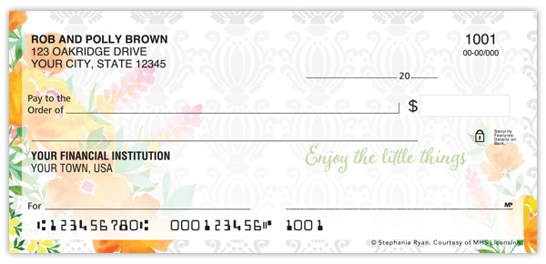 Pretty Things Personal Checks | SuperValue Checks