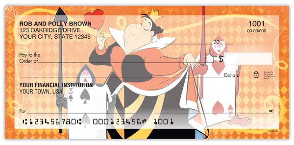Alice In Wonderland Checks - SuperValue Checks