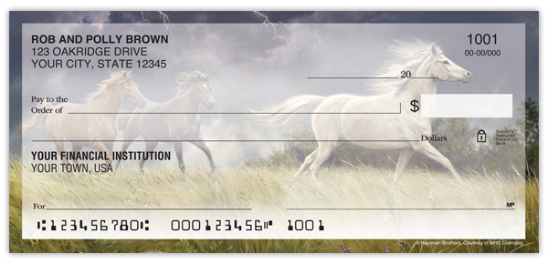 Hautman Brothers Wild Horses Checks - SuperValue Checks