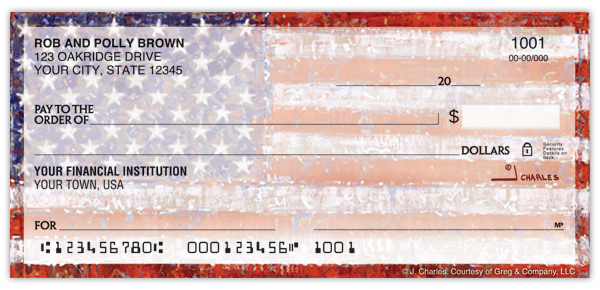 American Pride Personal Checks | SuperValue Checks