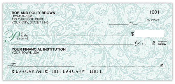 Baroque Personal Checks | SuperValue Checks