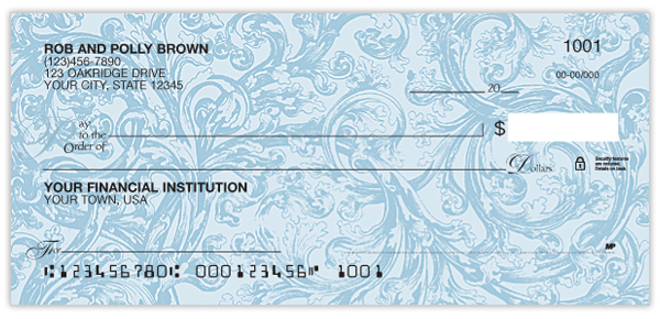 Baroque Personal Checks | SuperValue Checks