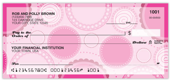 Circle Chic Personal Checks | SuperValue Checks