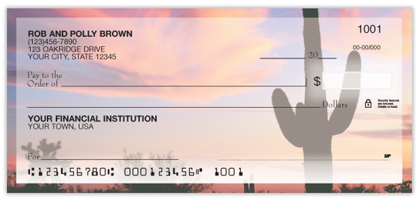 Desert Days Personal Checks | SuperValue Checks