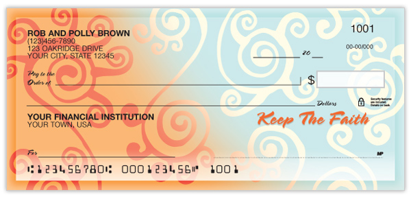 Keep the Faith Personal Checks | SuperValue Checks