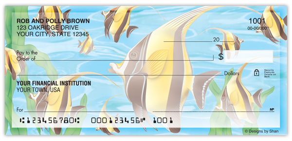 Exotic Fish Personal Checks | SuperValue Checks