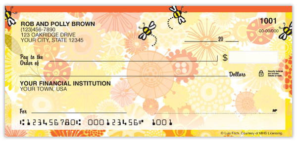 Let It Bee Personal Checks | SuperValue Checks