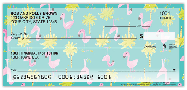 Haute Girls™ Flamingo Checks - SuperValue Checks