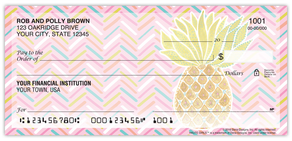 Haute Girls™ Flamingo Checks - SuperValue Checks