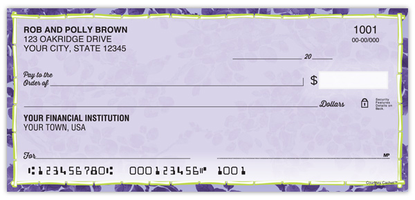 Ginger Jar Personal Checks | SuperValue Checks
