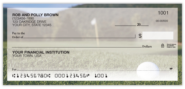 Golf Personal Checks | SuperValue Checks