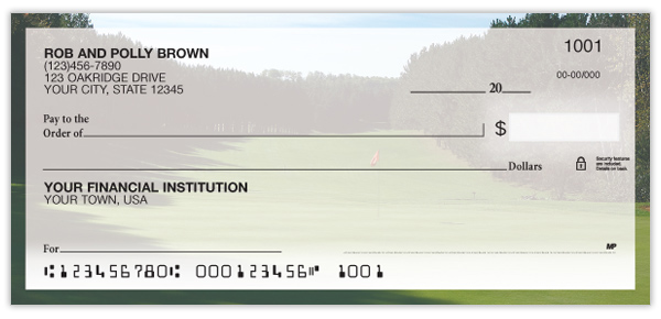 Golf Personal Checks | SuperValue Checks
