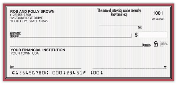 Integrity Personal Checks | SuperValue Checks