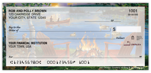 Camping Personal Checks | SuperValue Checks