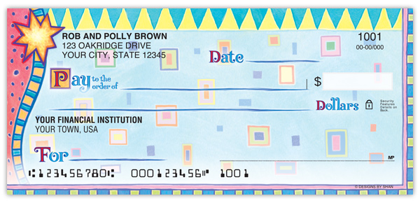 Confetti Personal Checks | SuperValue Checks