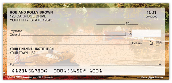 On the Water Personal Checks | SuperValue Checks