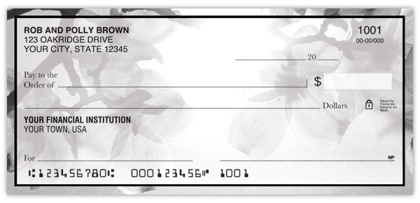 Dramatic Dogwoods Personal Checks | SuperValue Checks