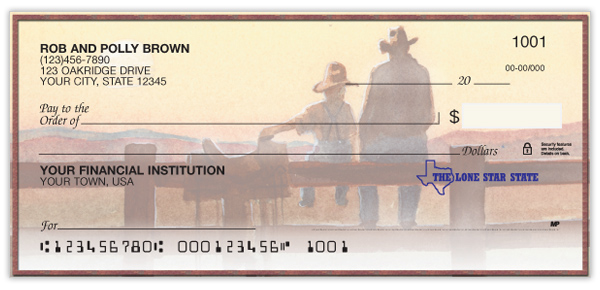Heart of Texas Personal Checks | SuperValue Checks