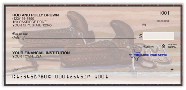 Heart of Texas Personal Checks | SuperValue Checks