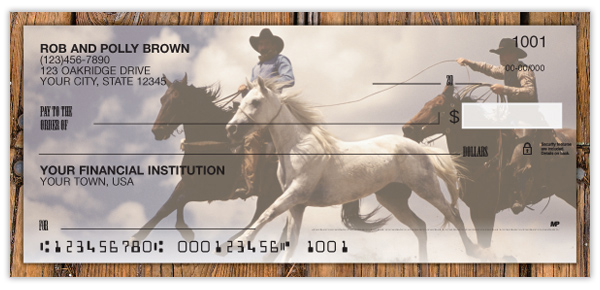 Wild West Personal Checks | SuperValue Checks