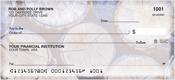 Wood Personal Checks | SuperValue Checks