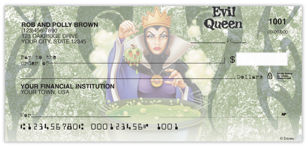 Disney Villains Personal Checks | SuperValue Checks