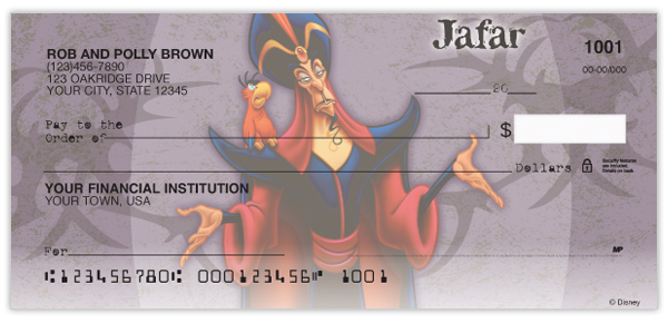 Disney Villains Personal Checks | SuperValue Checks